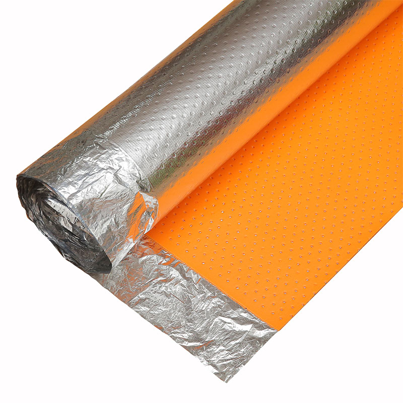 2mm IXPE foam acoustic underlay with holes polyethylene underfloor foam ...
